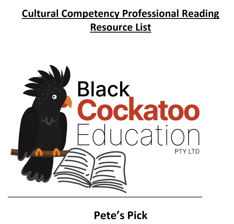 Cultural Competency Reading List - Black Cockatoo Education